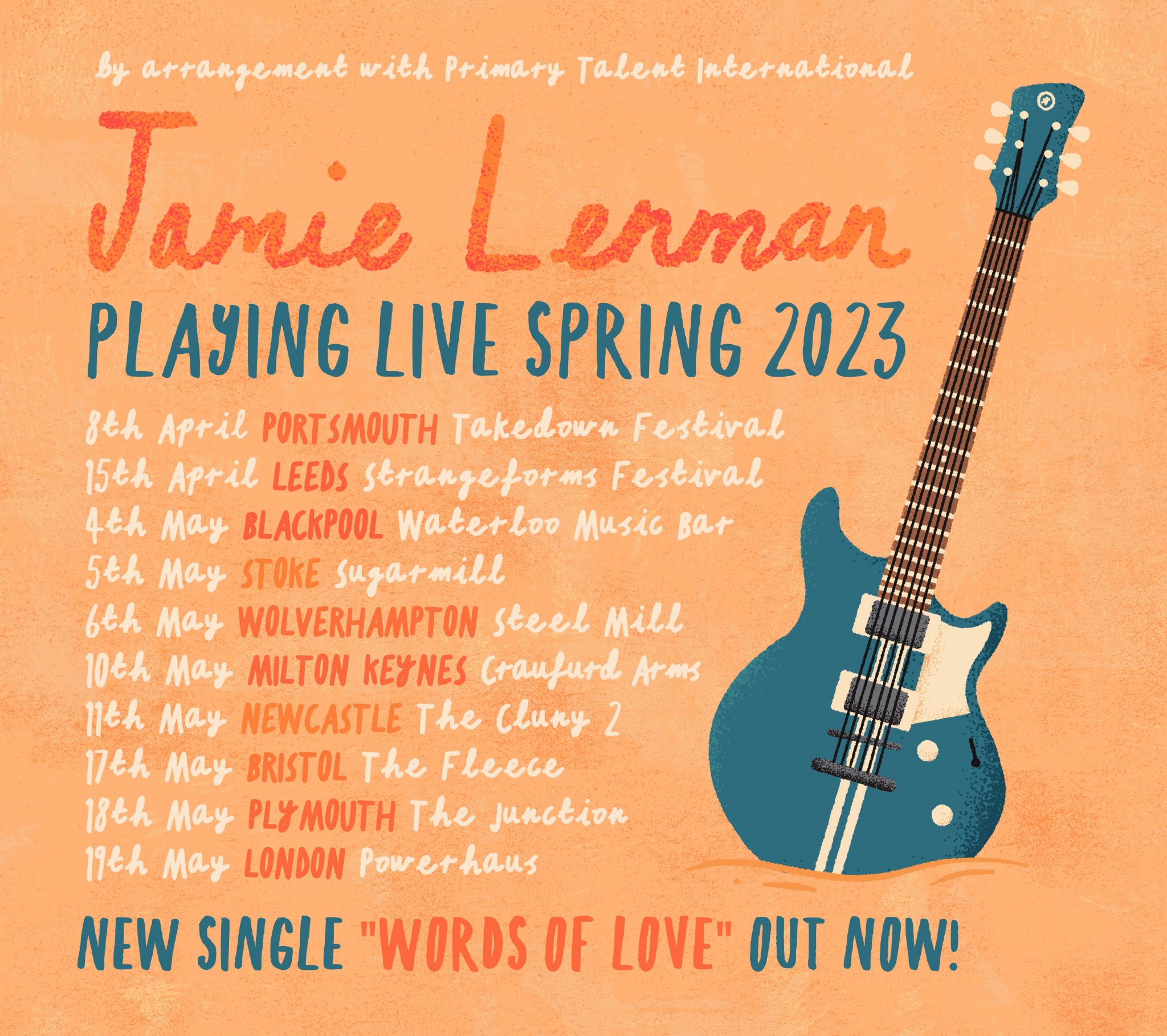 Yamaha Guitar Development | Record Store Day 2023: Jamie Lenman